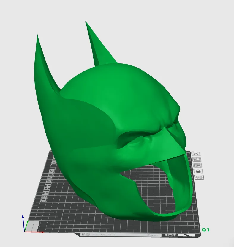 Batman Arkham Origins Cowl by 3d printinator MakerWorld: Download Free ...
