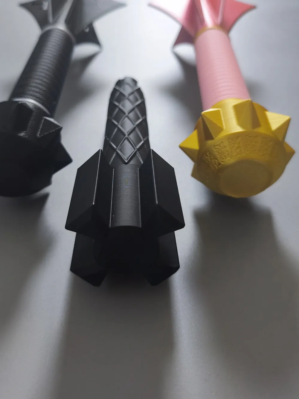 Buzdygan, Modular cosplay weapon, Click-lock by Łukasz Orłowski ...