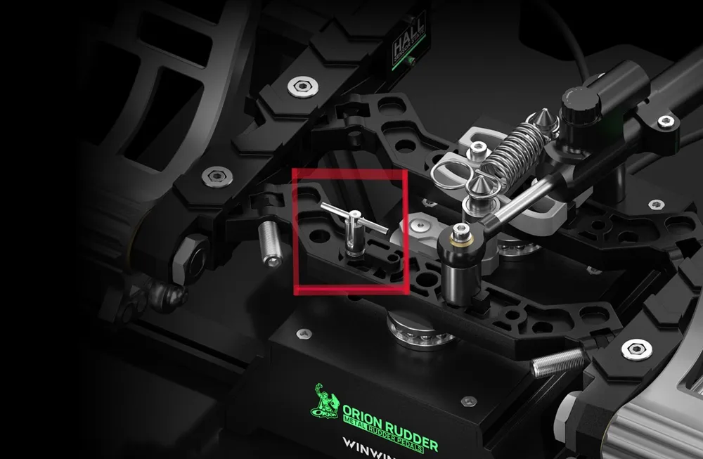 winwing flight rudder pedal spindle locking clips by Cathseba - MakerWorld