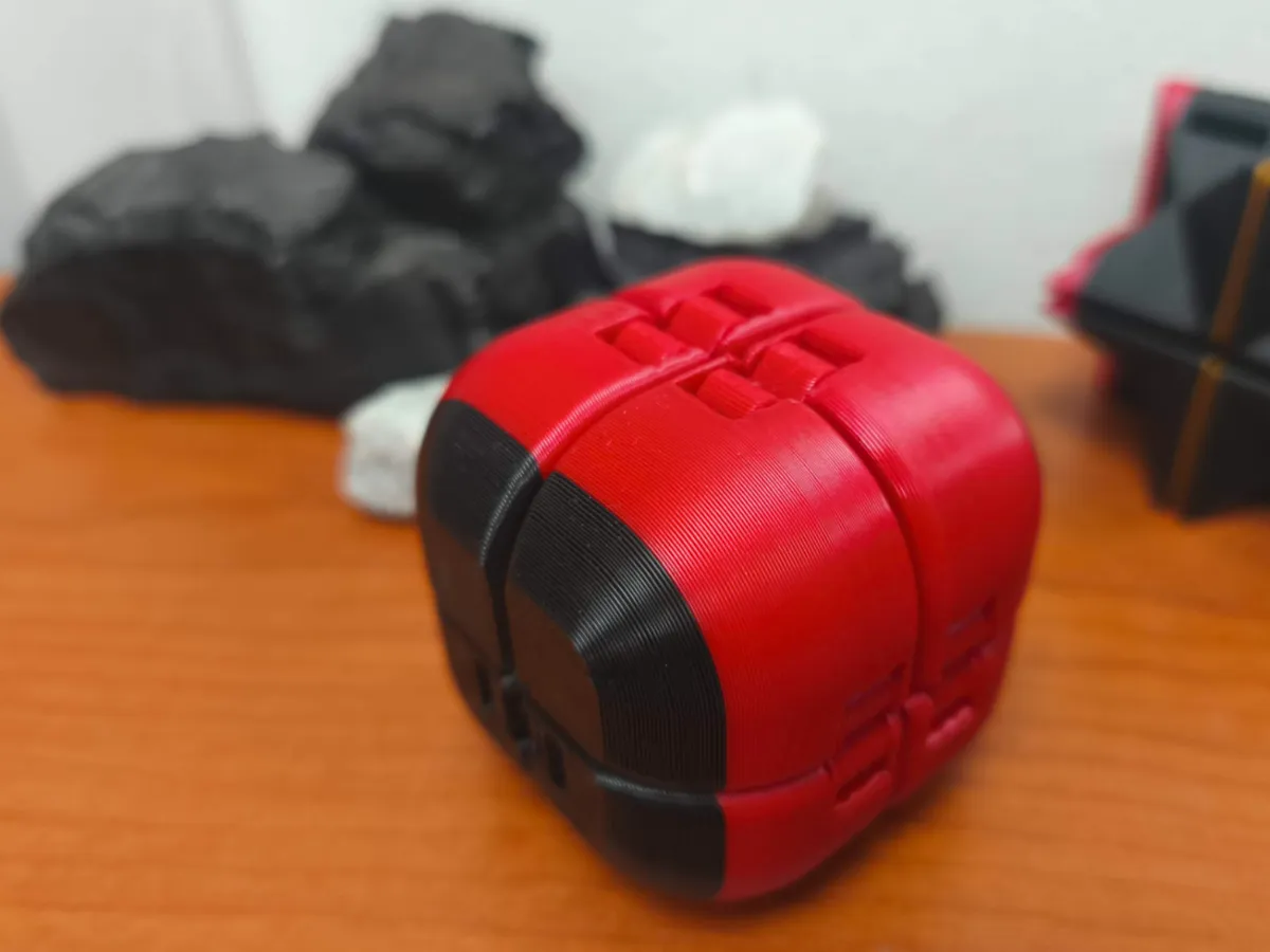 Rounded Infinity Fidget cube - Free 3D Print Model - MakerWorld