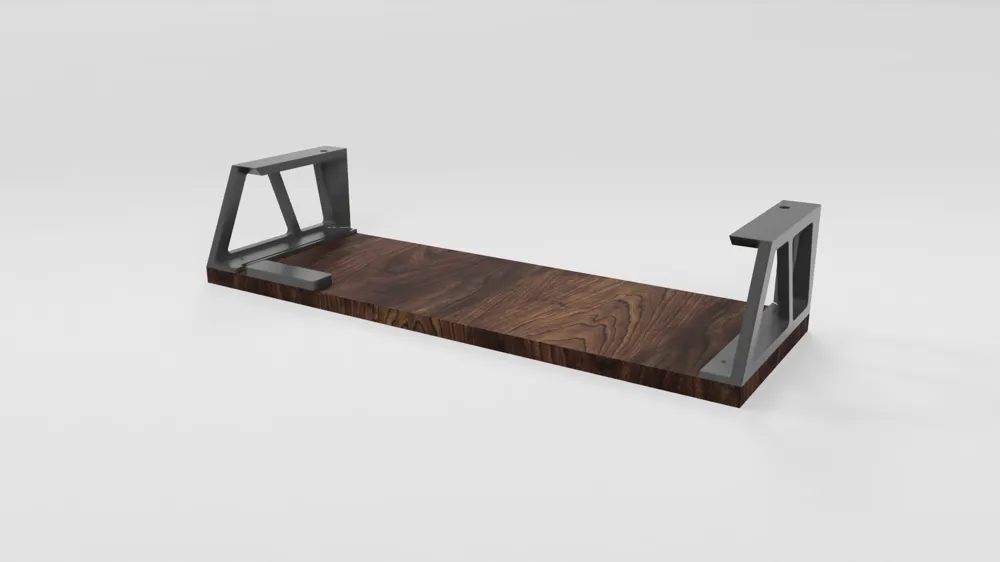 Desk shelf bracket - Free 3D Print Model - MakerWorld
