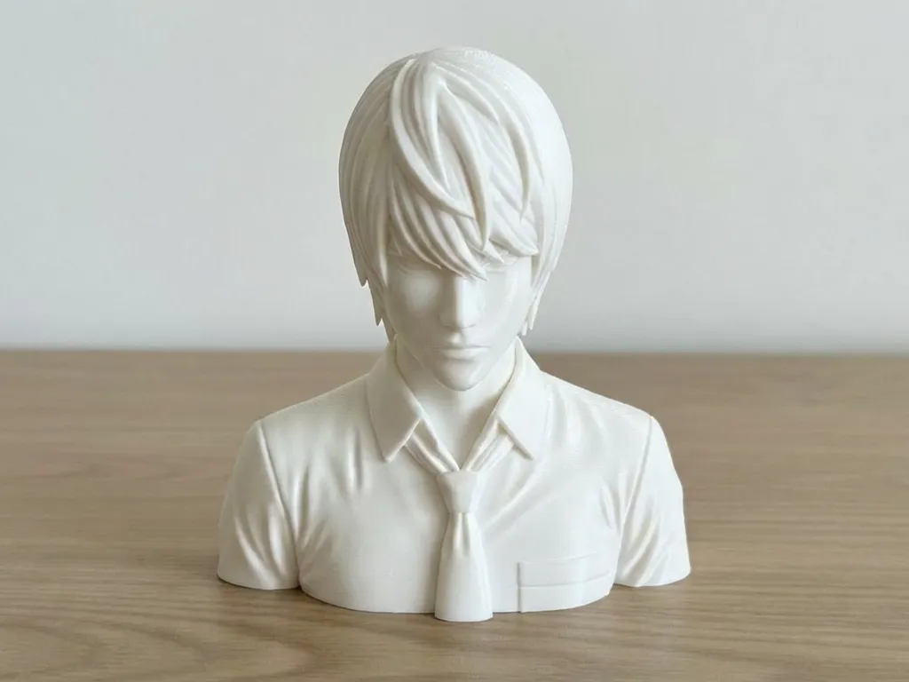 Light Yagami Bust | Death Note Anime Figure - Free 3D Print Model ...