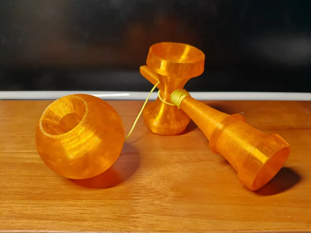 Kendama (True to Scale) - Free 3D Print Model - MakerWorld