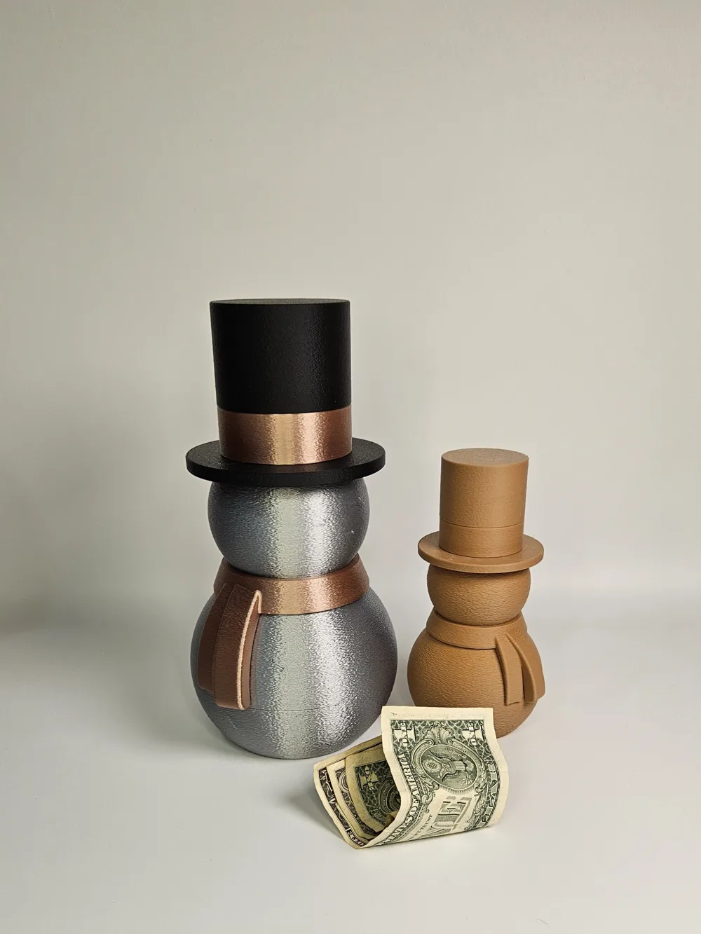 Mystic Snowman Secret Santa Cash Stash Gift - Free 3D Print Model ...