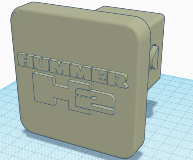 Hummer H2 Hitch Cover by ahouston MakerWorld: Download Free 3D Models