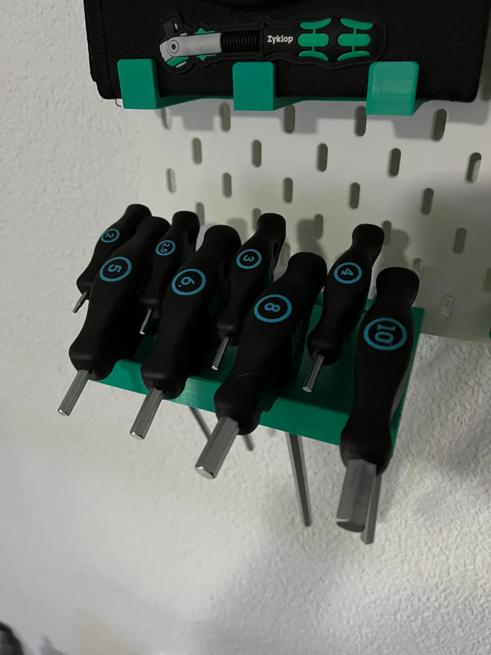 Wera Inbus Cross Handle skadis ikea by vitaprint 3D - MakerWorld