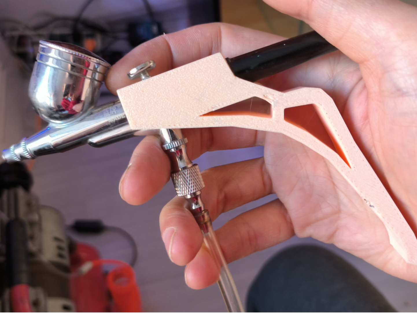 Airbrush grip, airbrush handle by Yuri - MakerWorld