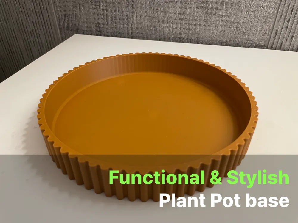 Plant pot base by Master of Moon & wind - MakerWorld