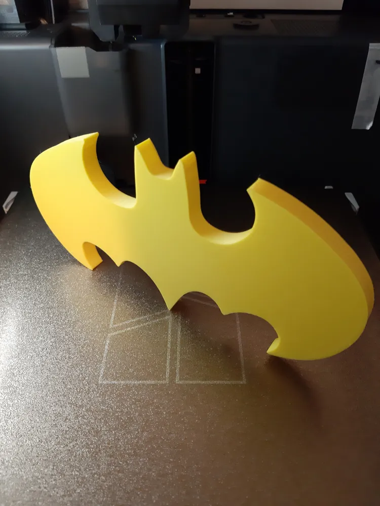 Batman Logo Emblem by Games and SongsMakerWorld: Download Free 3D Models