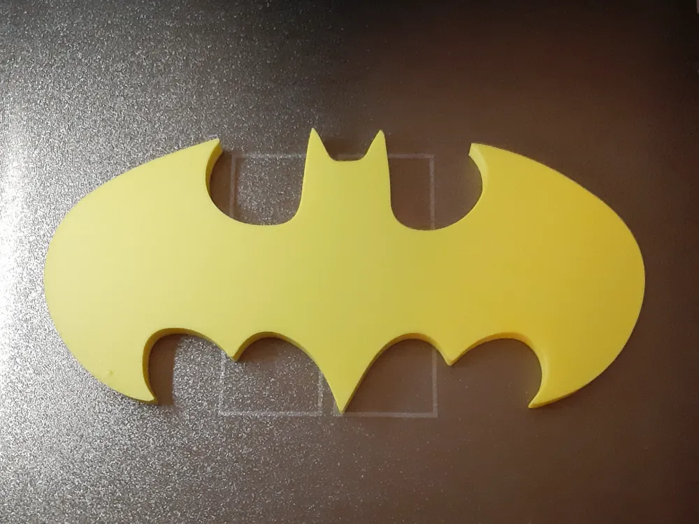 Batman Logo Emblem by Games and SongsMakerWorld: Download Free 3D Models