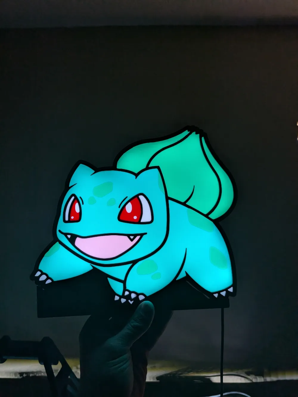 Bulbasaur Pokemon Light Box - Free 3D Print Model - MakerWorld