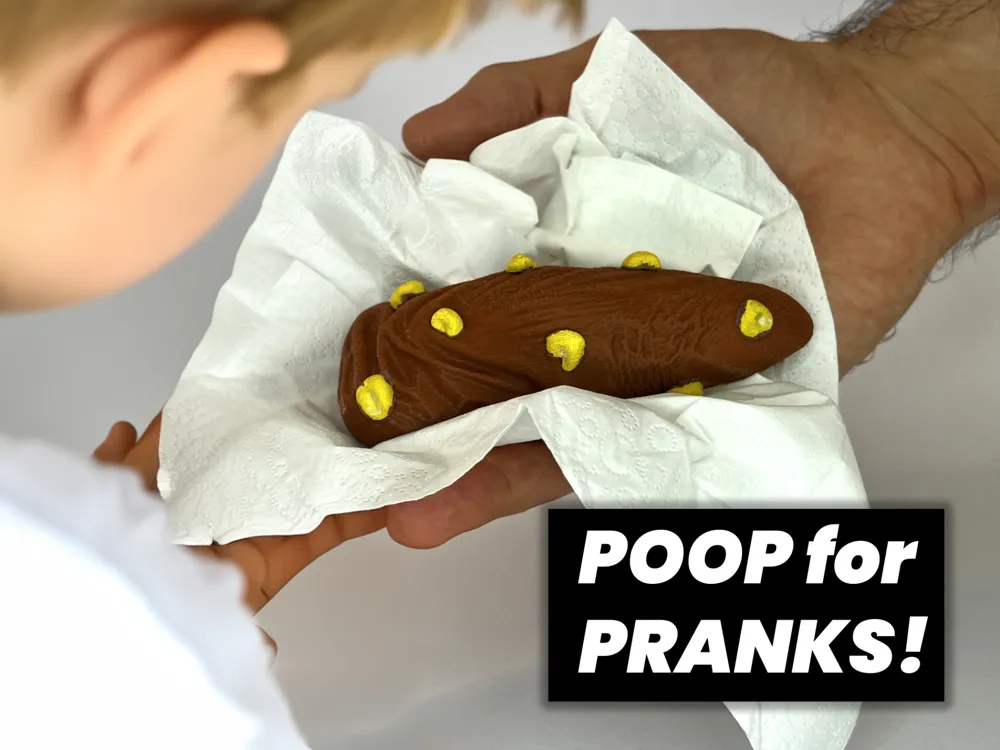 Poop for pranks! corn included by Valeria Momo & Mattia MakerWorld ...