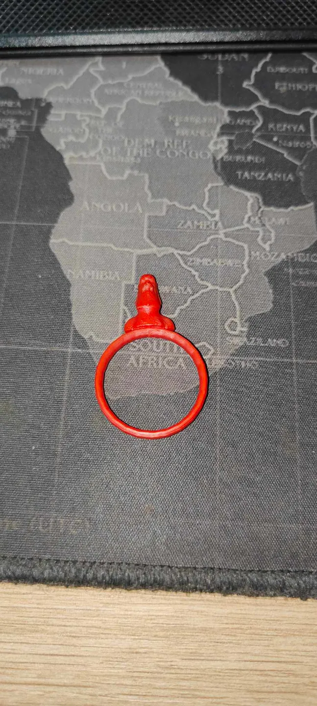 Moai ring by Kaksiezredes - MakerWorld