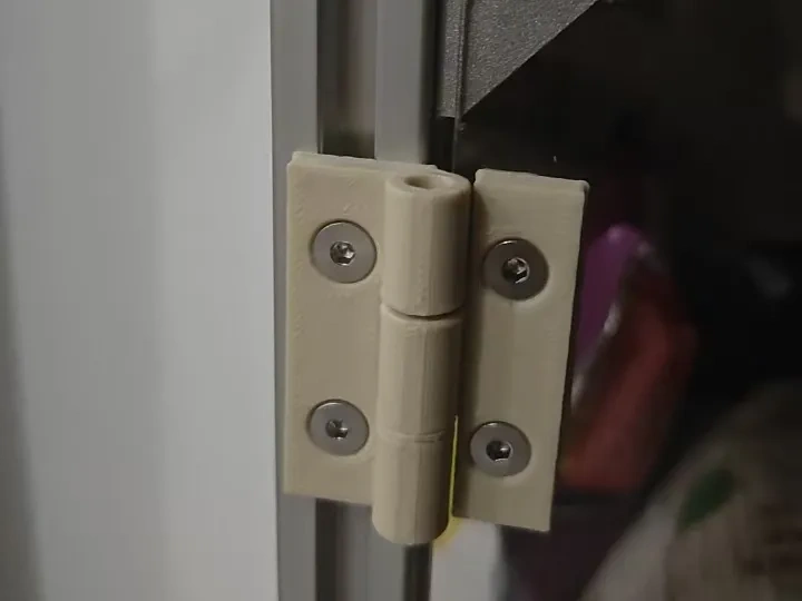 2020 Aluminum Profile Hinges by nbwlb0525 - MakerWorld