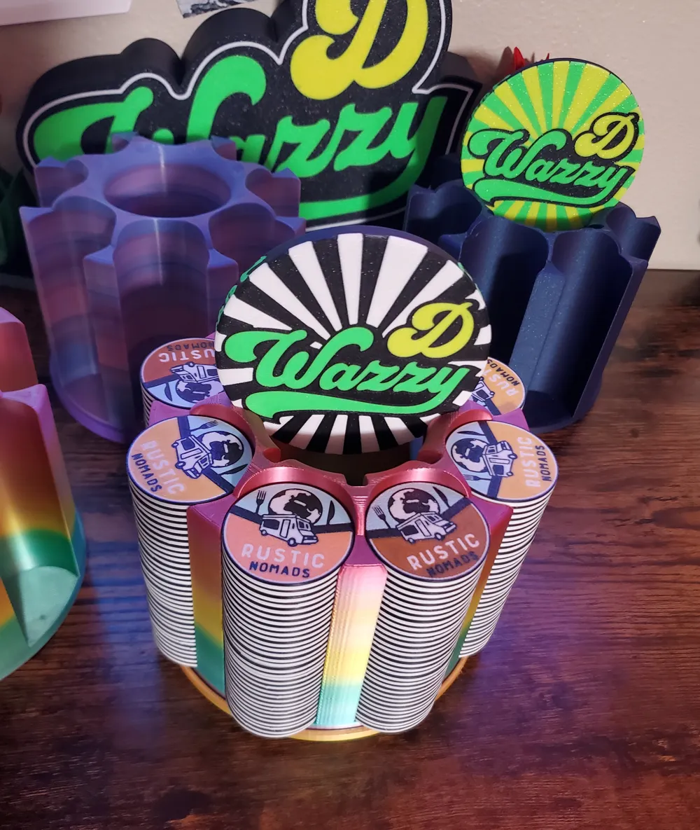 MakerChip Table Top Carousel by DaddyWazzy_TheCreator MakerWorld ...