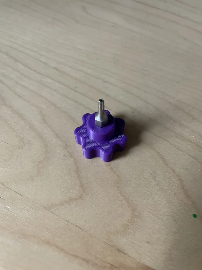 Nub HEX 1/4 hex bit driver by Folkestorp MakerWorld: Download Free 3D Models