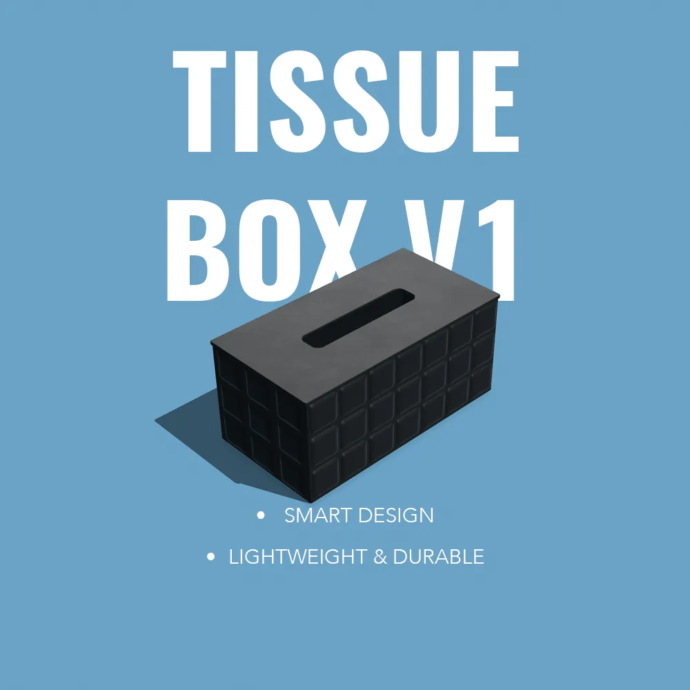 Tissue Box v1 - Free 3D Print Model - MakerWorld