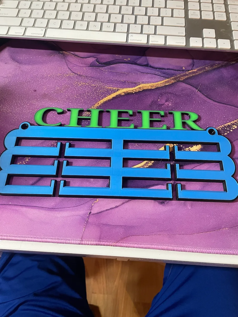 Cheer Medal Hanger Remixed by Jwa0289 - MakerWorld