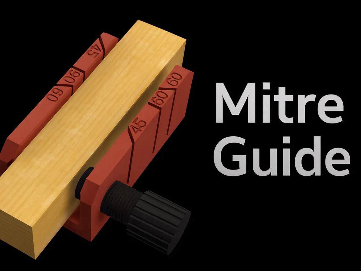Miter Guide - Sawing Aid - Free 3D Print Model - MakerWorld