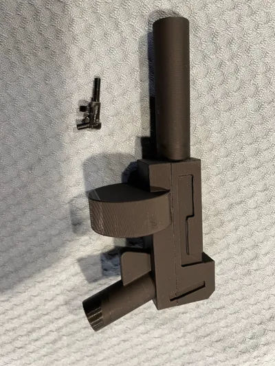 Tommy Gun Brick style by ukkidoki MakerWorld: Download Free 3D Models