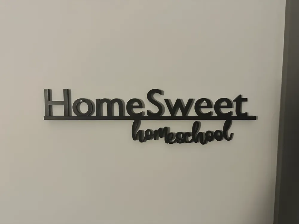 Home Sweet Homeschool Wall Decor by Mr.Freshprints MakerWorld: Download ...