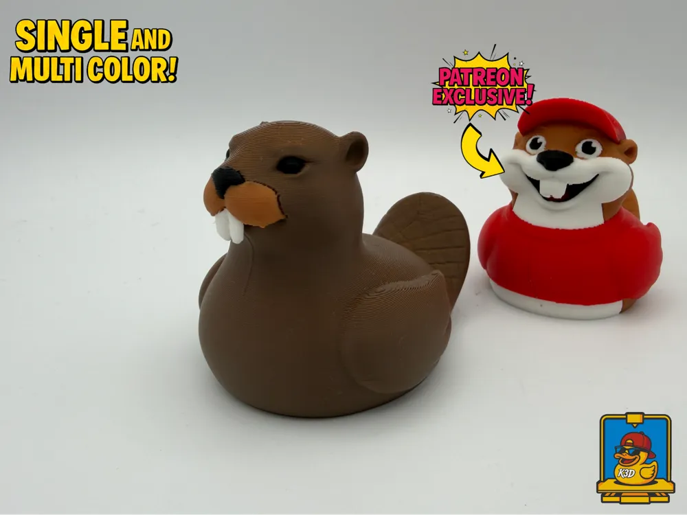 Beaver Jeep Duck - Free 3D Print Model - MakerWorld