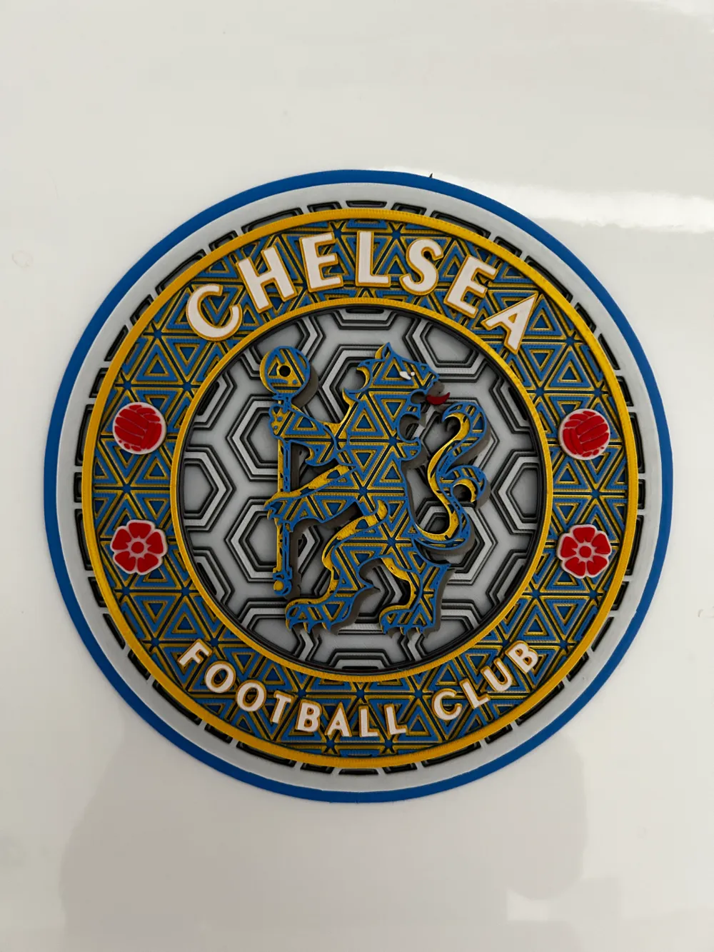 Chelsea Football Club Dimensional Mosaic by Richie Rich Richie Rich ...