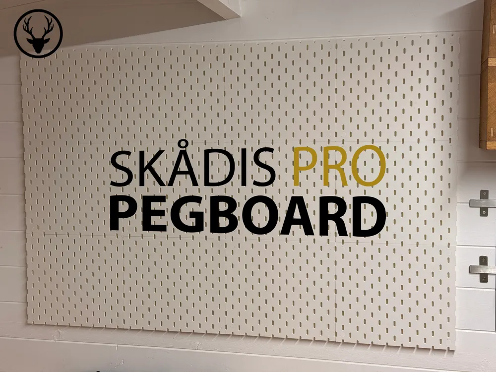 Skadis PRO Pegboard System - Free 3D Print Model - MakerWorld