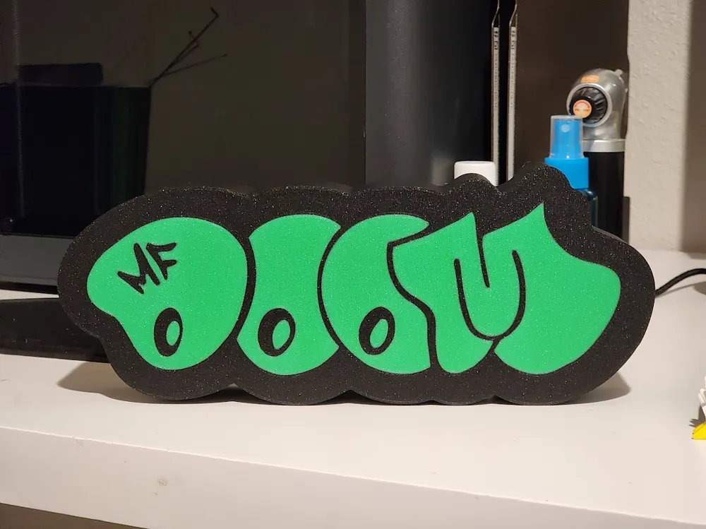 MF Doom Lightbox by DREWZUKI - MakerWorld