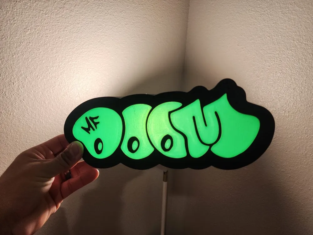 MF Doom Lightbox by DREWZUKI - MakerWorld