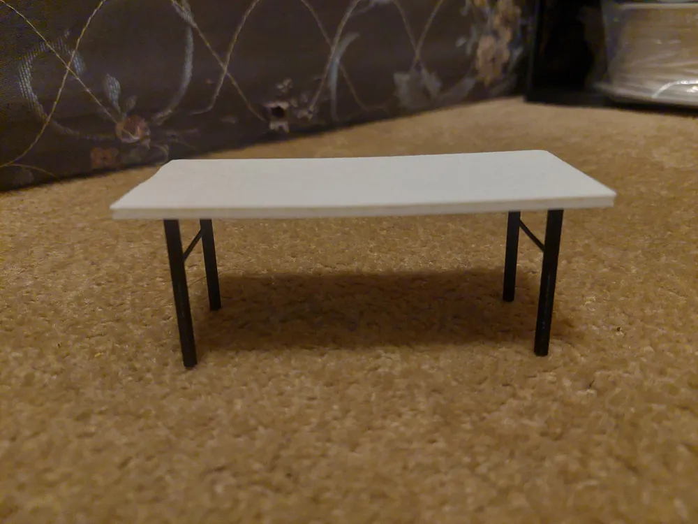 Plastic Outdoor Table Scale Model - Modelo de impresión 3D gratuito ...