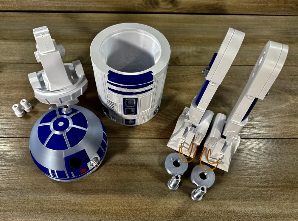 R2-D2 - Free 3D Print Model - MakerWorld