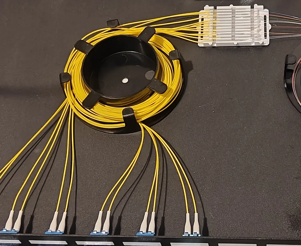 Fiber optic spool holder - Free 3D Print Model - MakerWorld