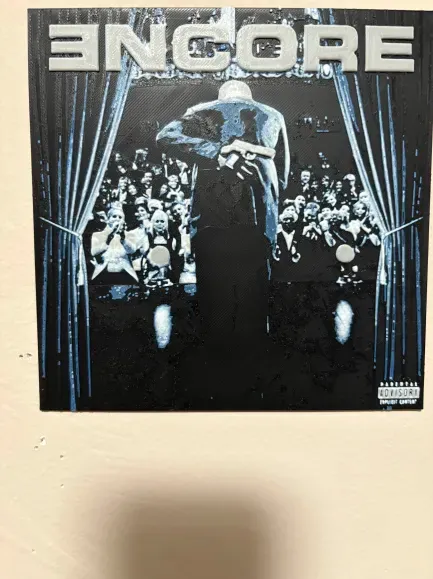 Eminem Encore Album Cover | Hueforge by polveen - MakerWorld