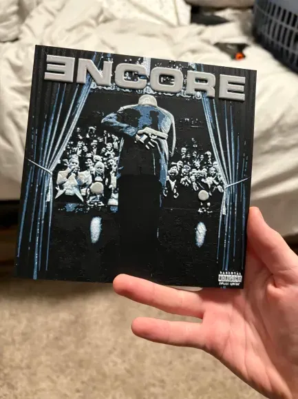Eminem Encore Album Cover | Hueforge by polveen - MakerWorld