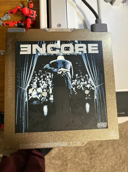 Eminem Encore Album Cover | Hueforge by polveen - MakerWorld