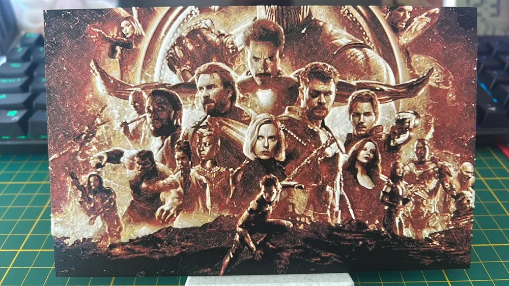 Avengers movie poster by univers 3D print - MakerWorld