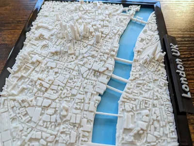 City of London 3D Miniature - Free 3D Print Model - MakerWorld