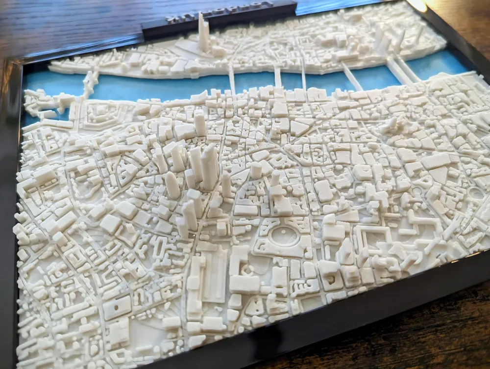 City of London 3D Miniature - Free 3D Print Model - MakerWorld