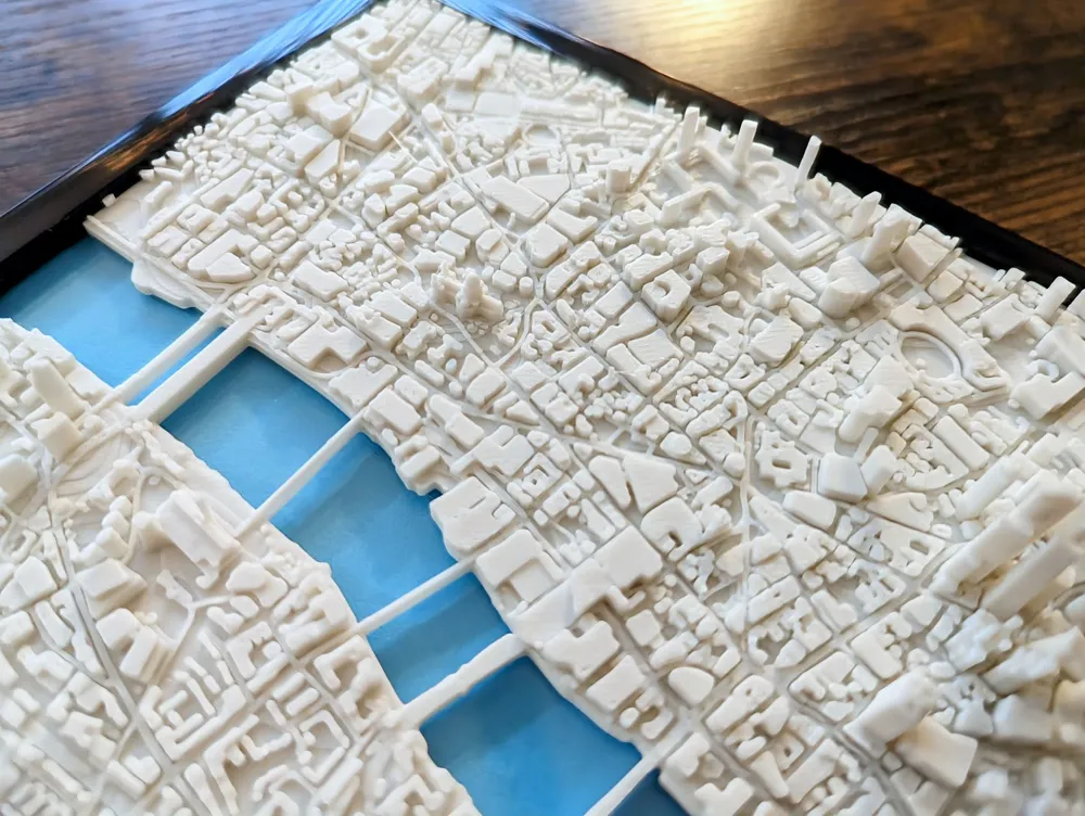 City of London 3D Miniature - Free 3D Print Model - MakerWorld
