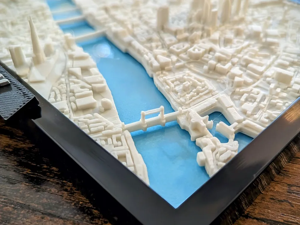 City of London 3D Miniature - Free 3D Print Model - MakerWorld