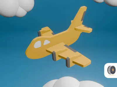 Cute Plane Kit Card | AMS Ready - Free 3D Print Model - MakerWorld