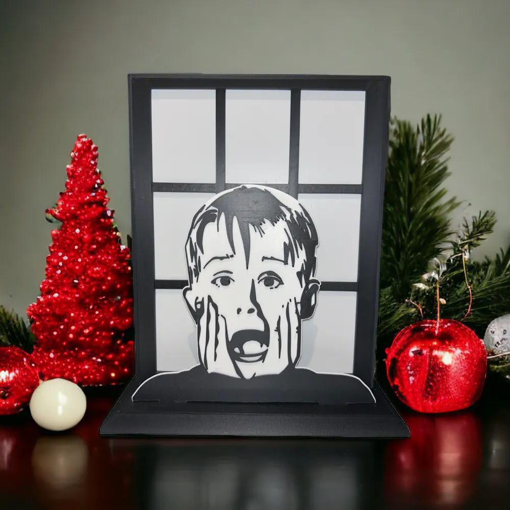 Home Alone Lightbox by Stacybraun31 - MakerWorld