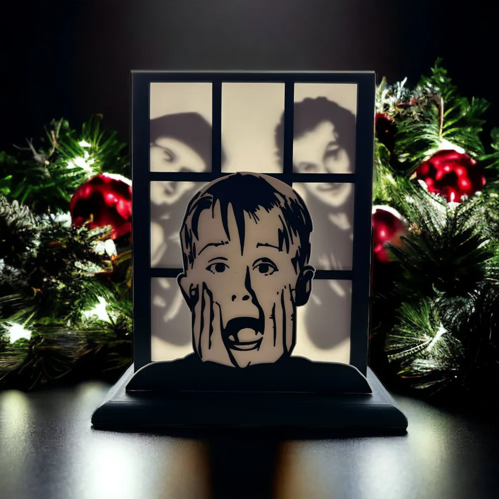 Home Alone Lightbox by Stacybraun31 - MakerWorld