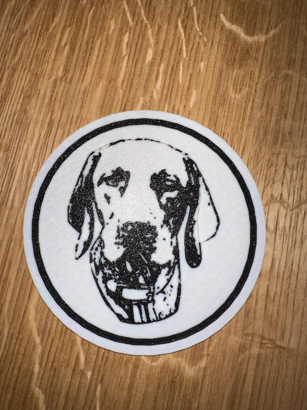 Vizsla Untersetzer Bäxter coaster by Trail_Suse - MakerWorld