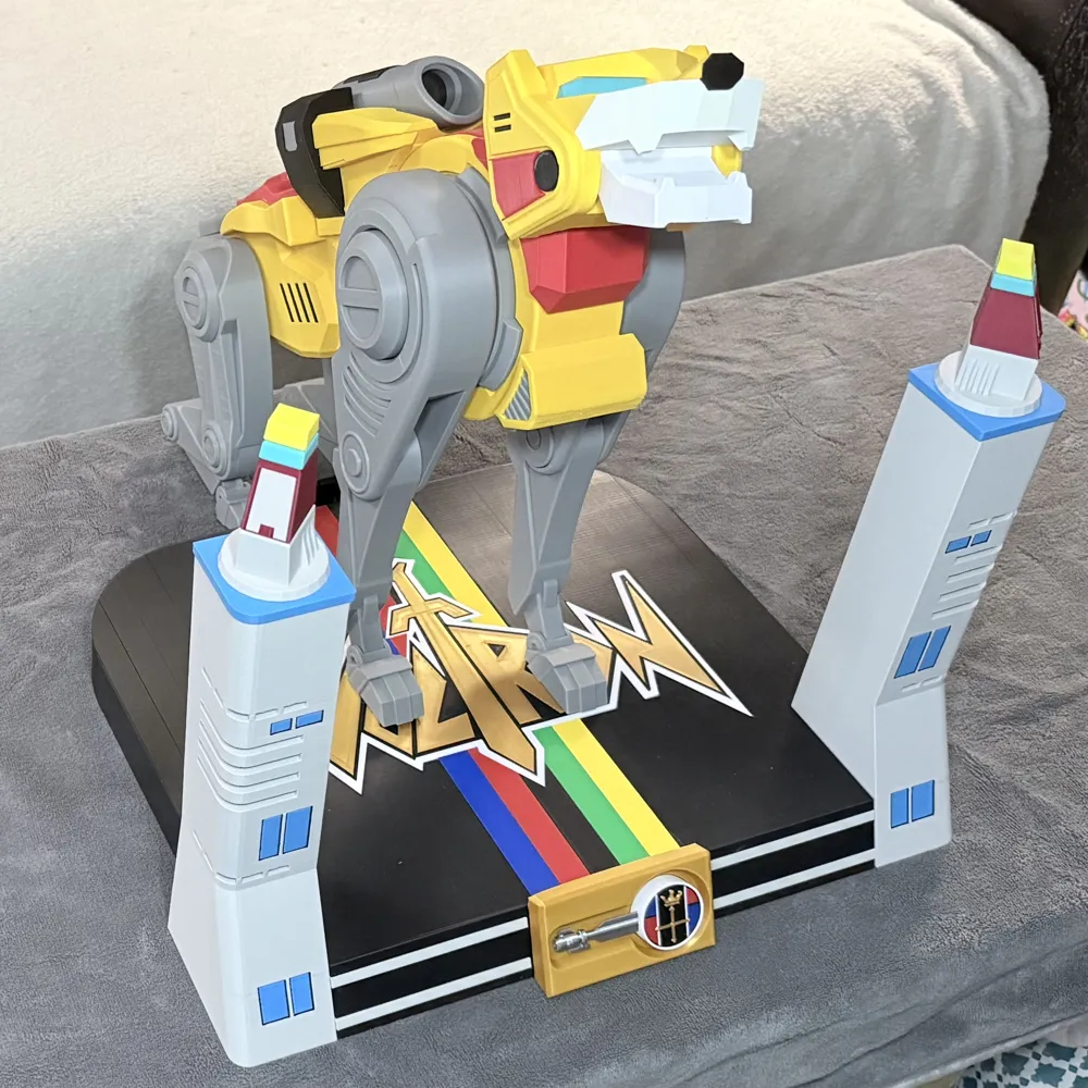 Voltron Base (Base only, Voltron not included) - Free 3D Print Model ...