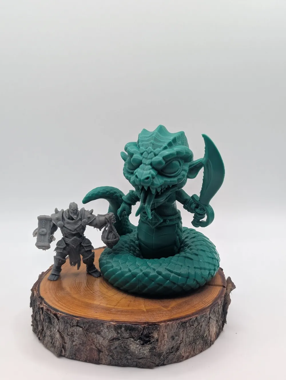 Chibi Yuan-ti Pureblood - The Scaly Schemer by MikeGyver MakerWorld ...