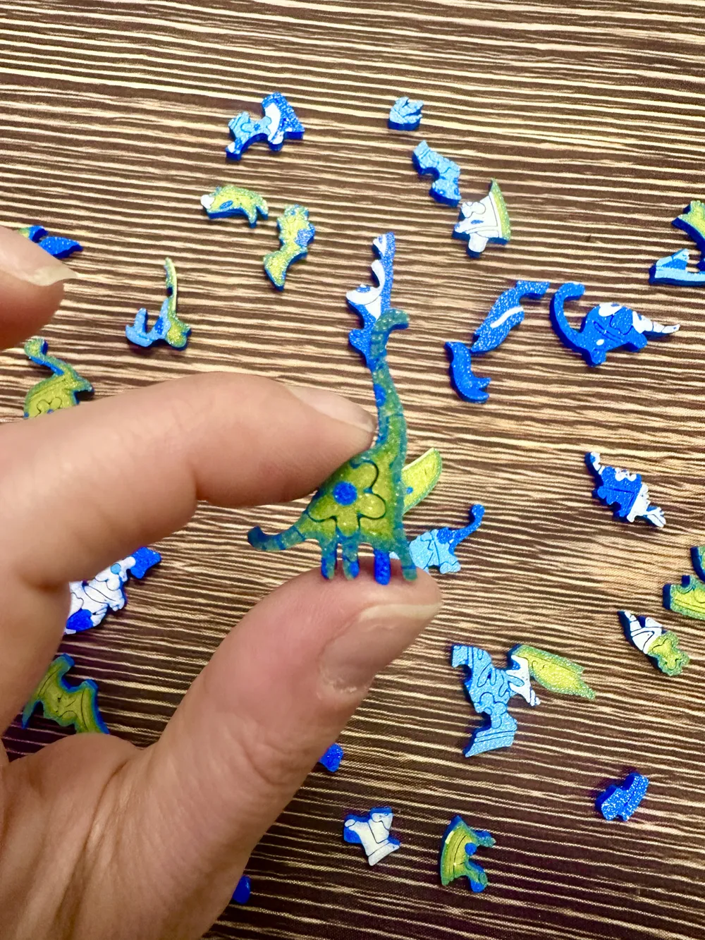 Dinosaur Puzzle - 37 Piece Difficult puzzle - Free 3D Print Model ...
