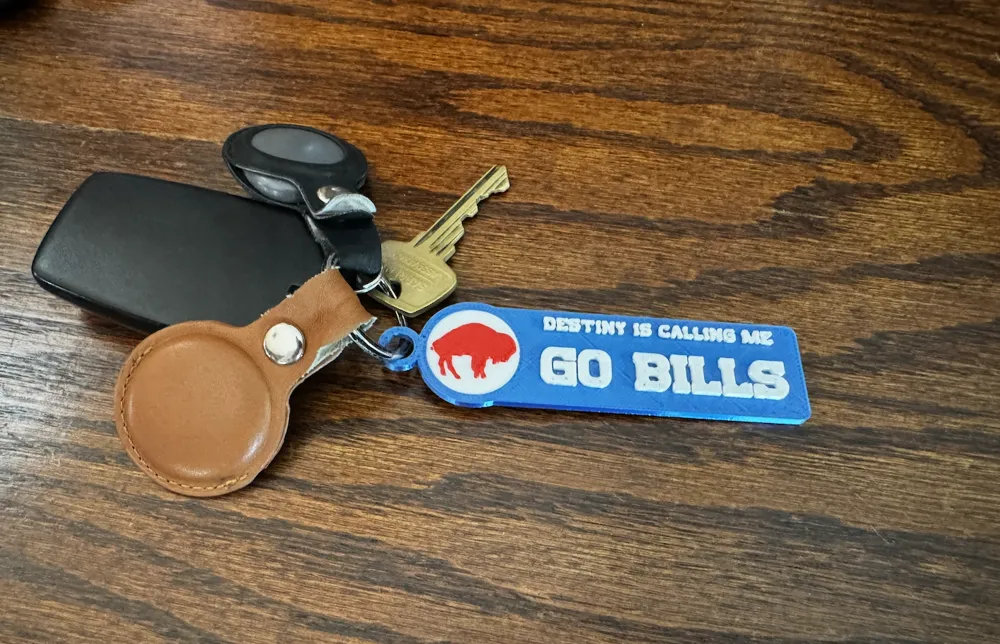 Buffalo Bills Keychain by user_4286179247 MakerWorld: Download Free 3D ...