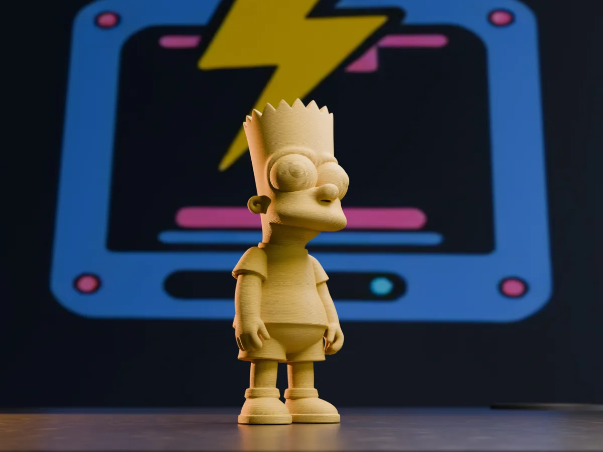 Mini Bart Simpson - Free 3D Print Model - MakerWorld